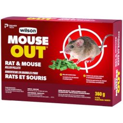 'Predator" Rat and Mouse Killer Rodenticide Pellets - 900g | Materiaux ...