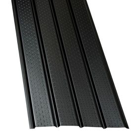 Soffite ventilé Deluxe en aluminium 4 panneaux, noir, 16" x 12 ...