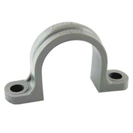 Attache à conduit 2t. 1" pvc (25 pièces par sac) | Matériaux Pont Masson