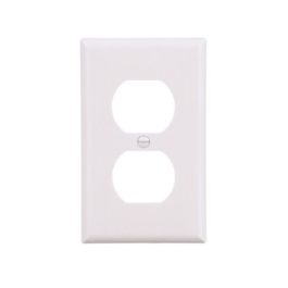 Receptacle Wall Plate White | Materiaux Pont Masson