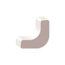 PVC Cove 3/4" x 3/4" x 8' | Materiaux Pont Masson