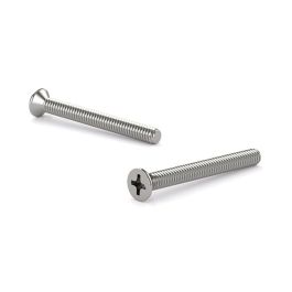 Vis machine - acier inox, plate, cruciforme, 10-24, type B - 1" (4 ...