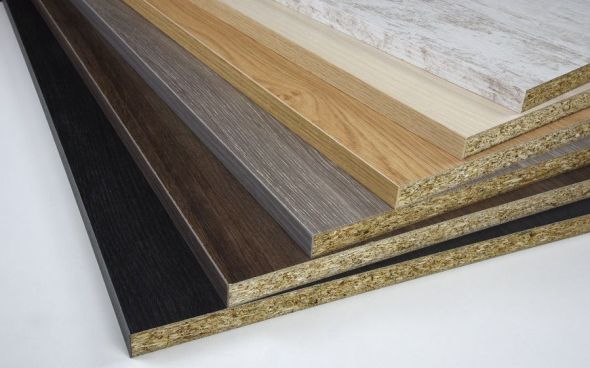 Tablette de mélamine noire Tafisa L203 12"x96" | Matériaux Pont Masson