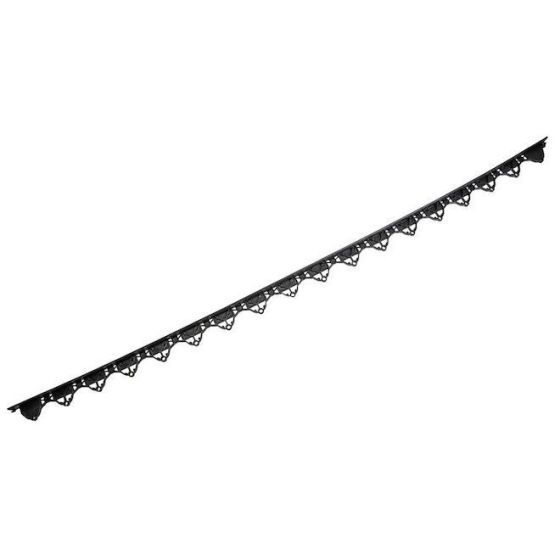 Techniseal 1.5-in x 6-ft Black Plastic Paver Edging | Materiaux Pont Masson